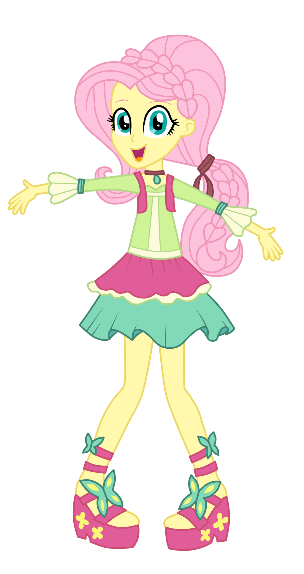 #1174616 - safe, artist:cloudy glow, fluttershy, pegasus, pony, g4 ...