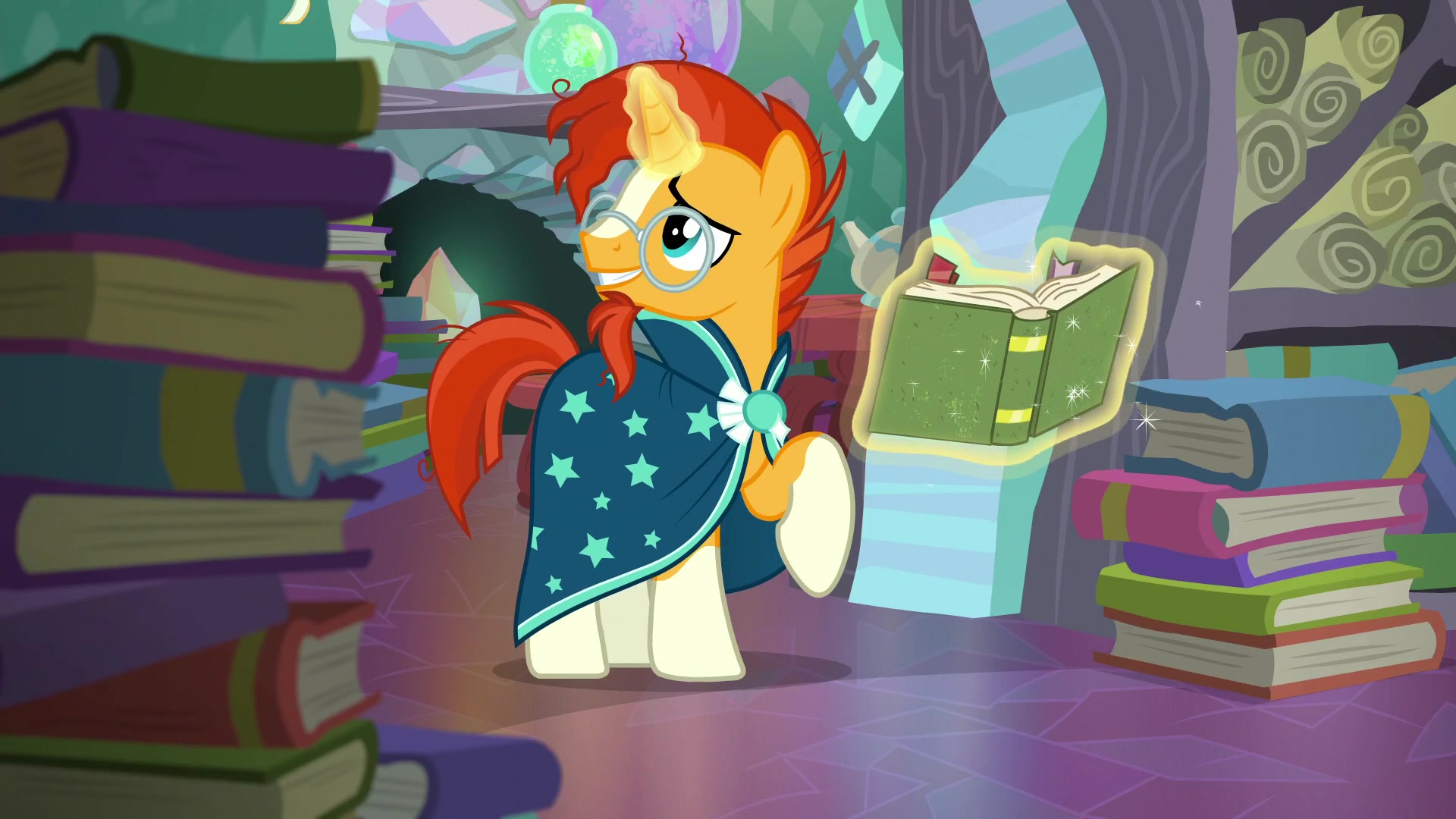 #1119727 - safe, artist:dashiesparkle, sunburst, pony, unicorn, g4, the ...