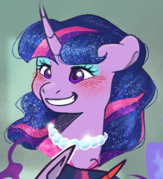 #3257546 - safe, artist:cerulean-crow, twilight sparkle, alicorn, human ...