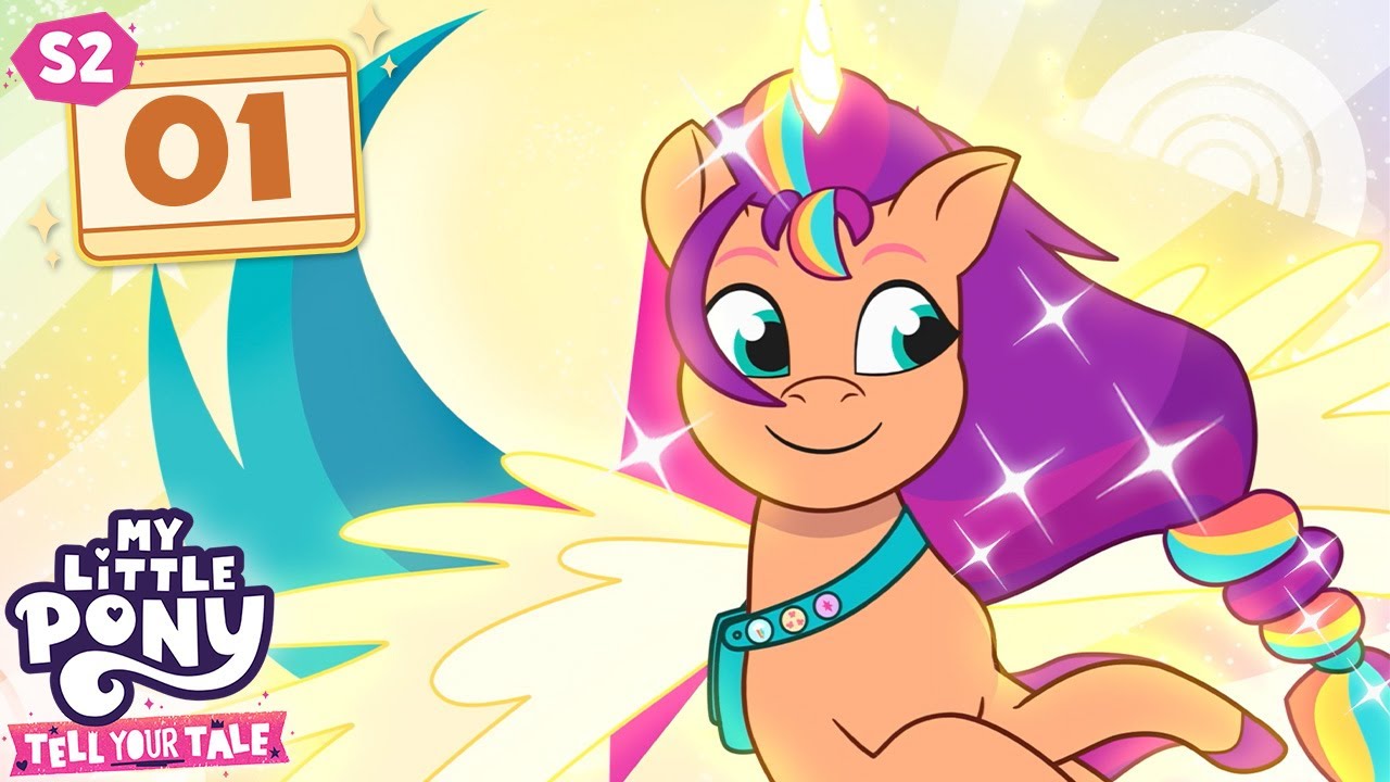 #3278596 - safe, screencap, izzy moonbow, pony, unicorn, g5, icy prints ...