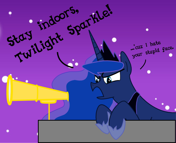 #29868 - safe, artist:niban-destikim, princess luna, twilight sparkle ...
