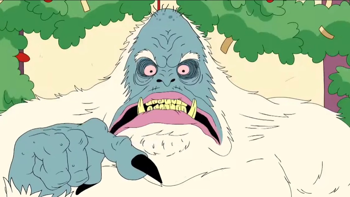 #3398535 - safe, artist:lillslim, storm king, yeti, g4, angry, colored ...