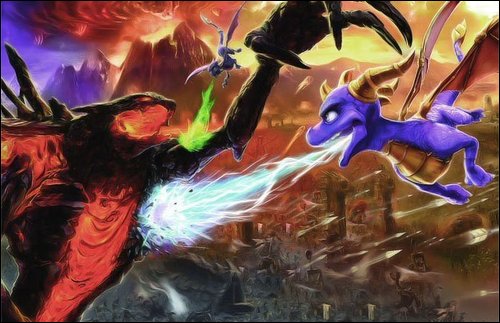 #1422975 - safe, princess ember, dragon, crossover, cynder, death ...