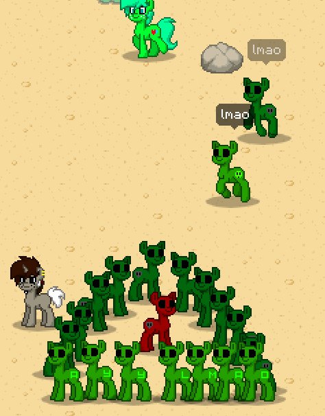 #1197980 - safe, alien, alien pony, earth pony, pony, pony town, ayy ...